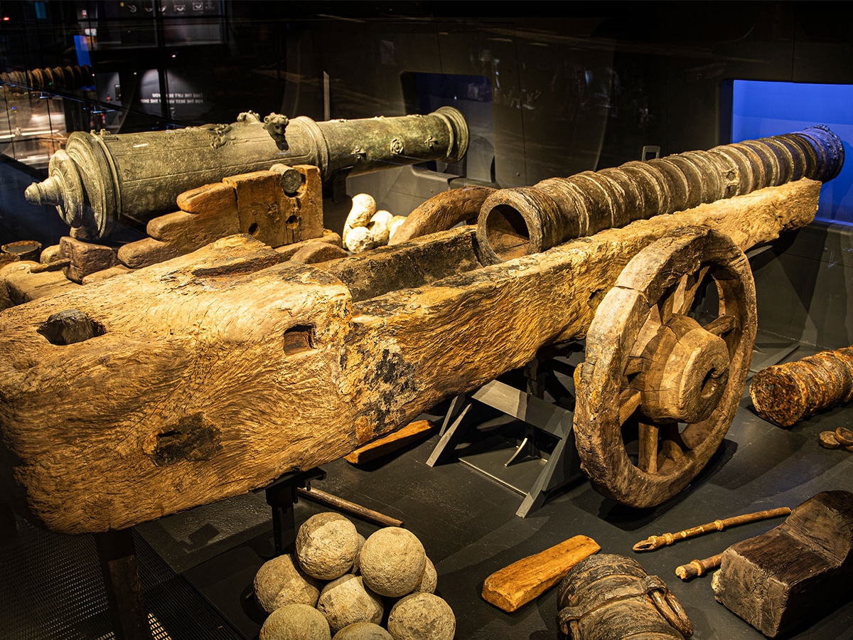 Artillery on the Mary Rose - Mary Rose